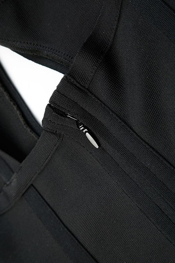 Sexy Bandage Open Back Halter Mesh Patchwork Mini Dresses – Verkadi