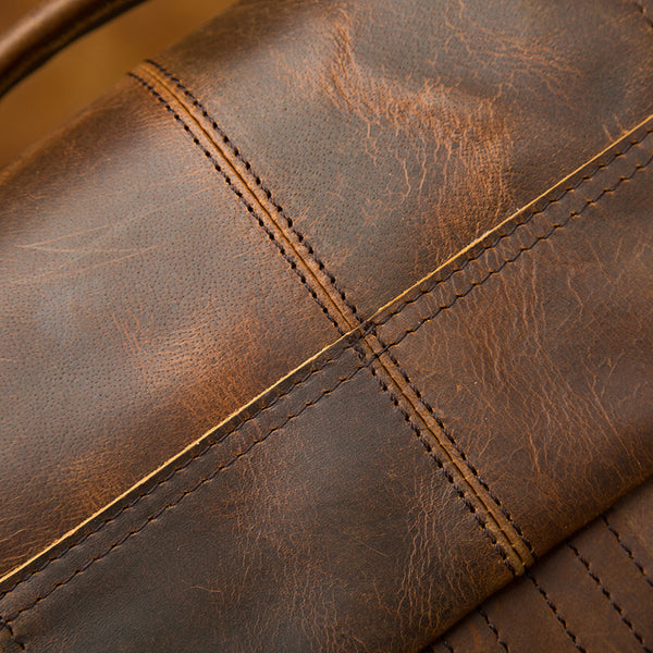 Smart Leather Tote Satchel Cross-Body Bag Messenger Bag – Verkadi