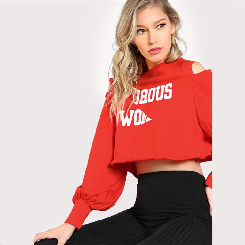 Open Shoulder Raw Edge Cut Casual Top – Verkadi