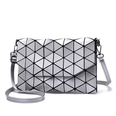 Square Pattern Package Satchel Purse Shoulder Bag – Verkadi