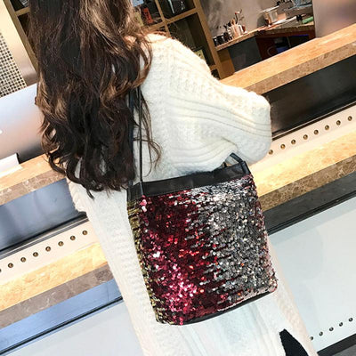 Sequins Glitter Sparkling Casual Small Shoulder Handbag