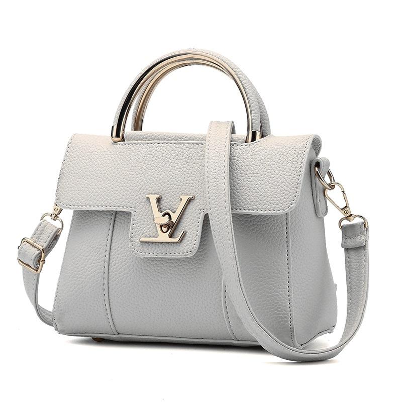 Flap V Women's Leather Handbag – Verkadi