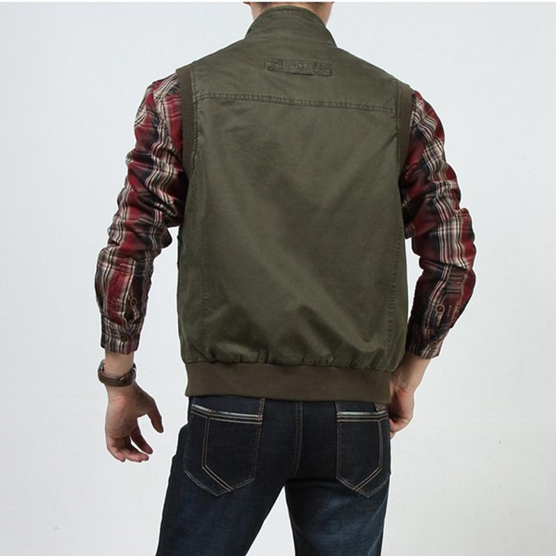 Cotton Outdoor Multiple Pockets Men Vest – Verkadi