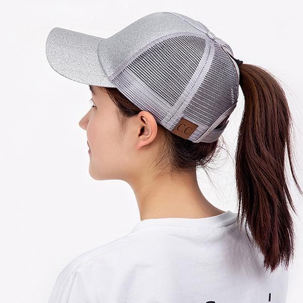 Casual Ponytail Adjustable Snap Back Baseball Hat Cap – Verkadi