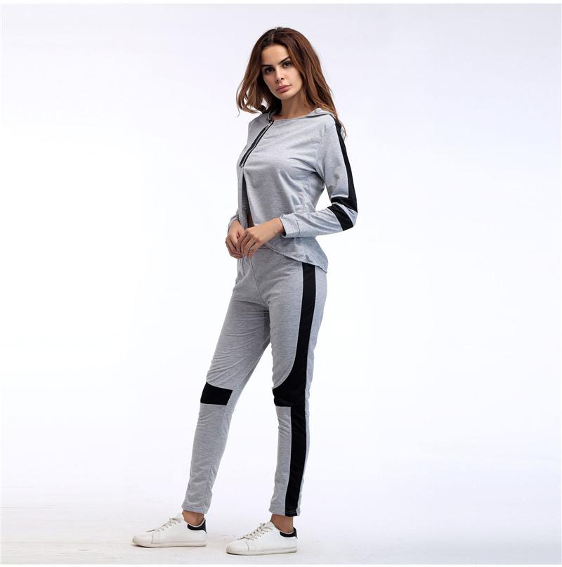 Long Sleeve Fitness Active Wear Tracksuit Yoga Set – Verkadi