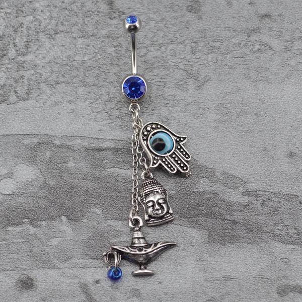 Hot Dangle Navel Piercing Belly Button Ring