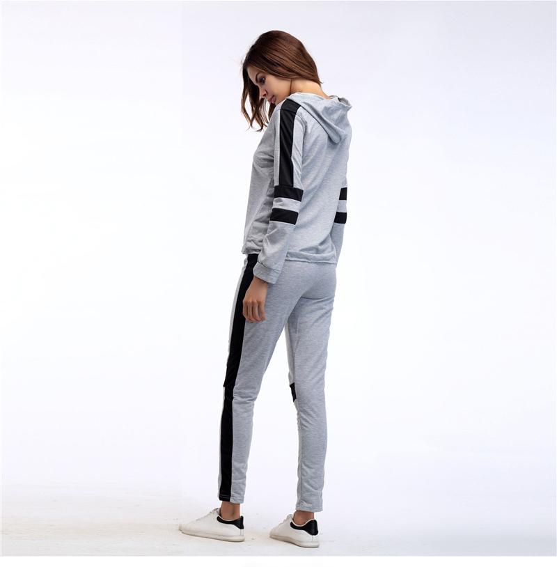 Long Sleeve Fitness Active Wear Tracksuit Yoga Set – Verkadi