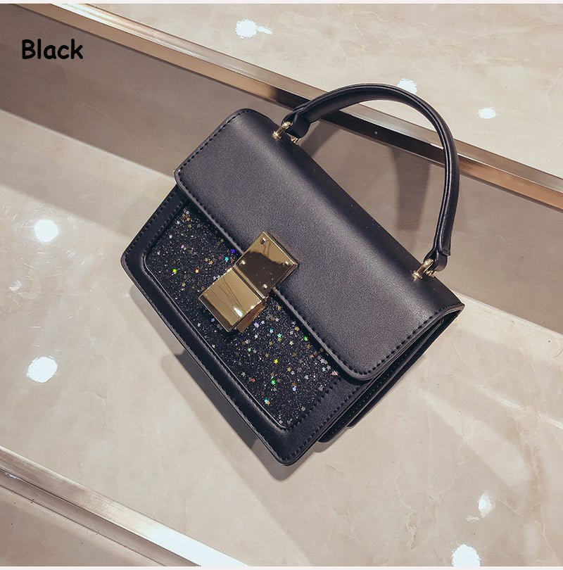 New Fashion Sequins Casual Small Side Shoulder Handbag