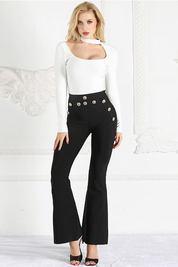 Classy Backless Hollow Out Bodysuits Rompers | Verkadi – Verkadi