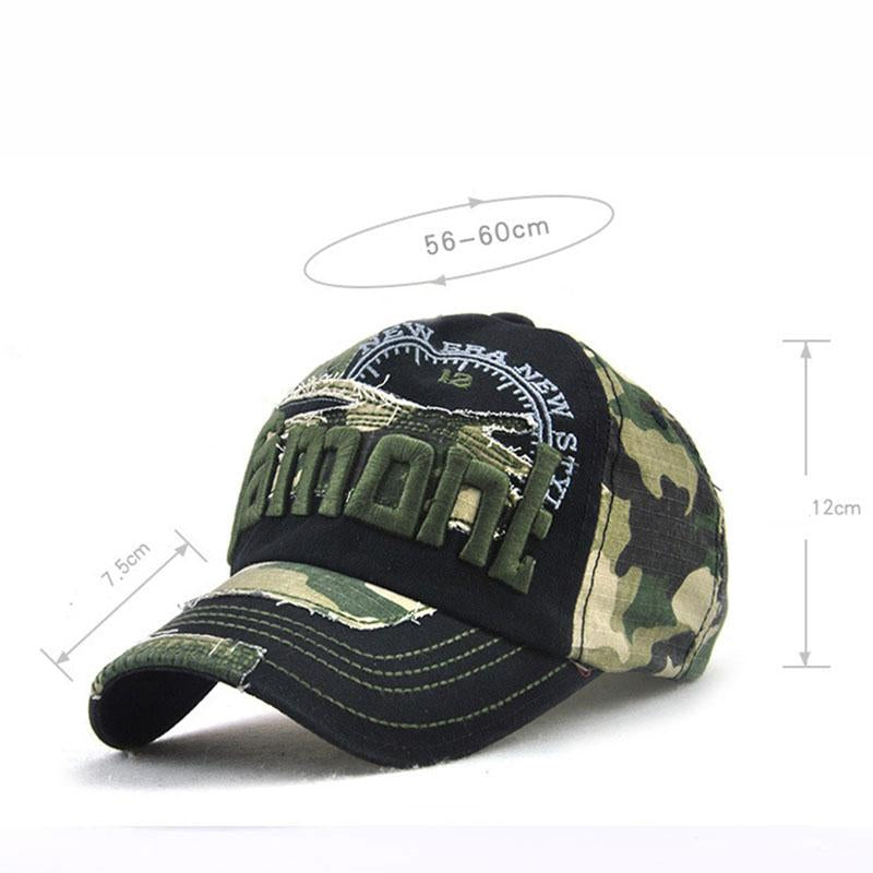 Vintage Camouflage Baseball Cap Hat – Verkadi