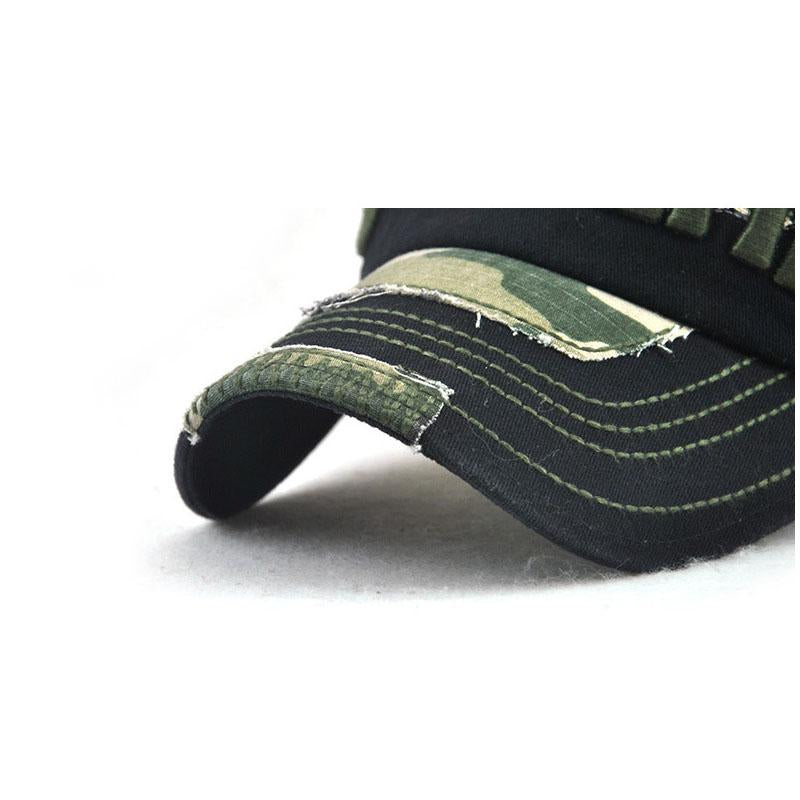 Vintage Camouflage Baseball Cap Hat – Verkadi