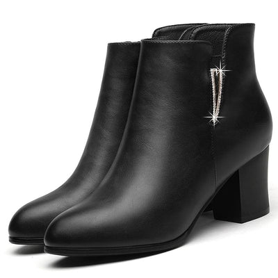 Chelsea Ankle High Heel Women Boots – Verkadi