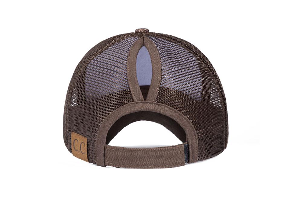 Casual Ponytail Adjustable Snap Back Baseball Hat Cap – Verkadi