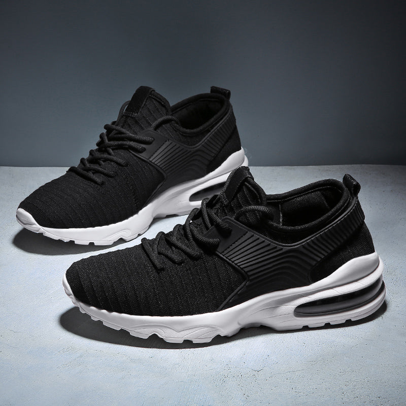 Men Breathable Mesh Vulcanized Fashion Trainers Sneakers – Verkadi
