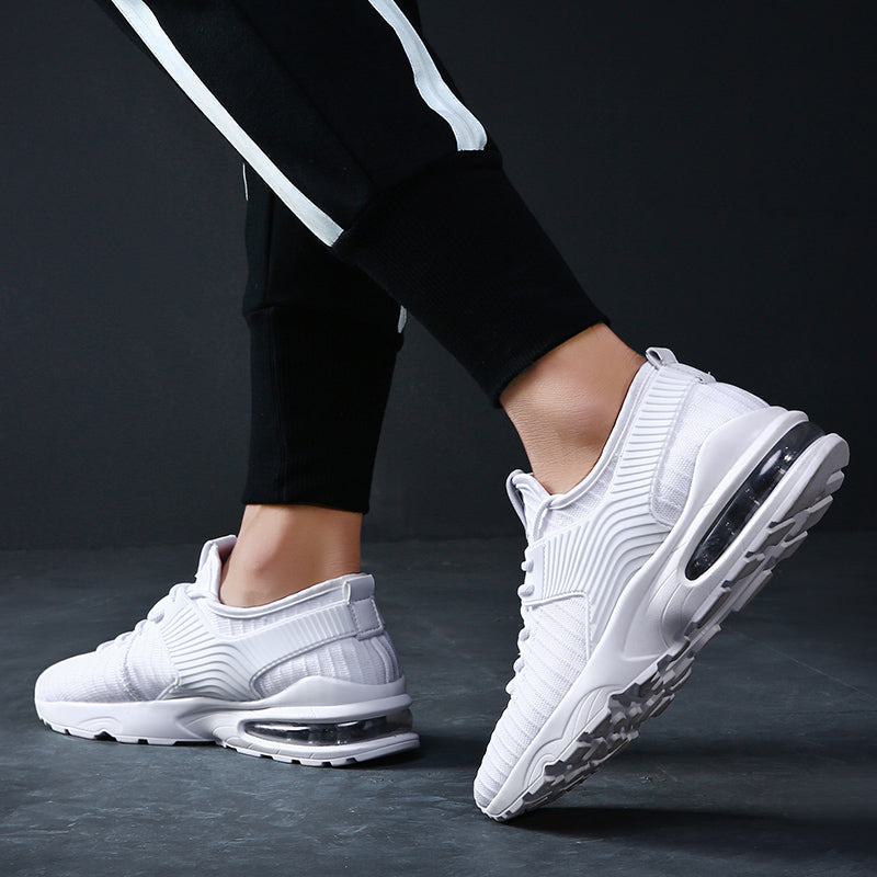 Men Breathable Mesh Vulcanized Fashion Trainers Sneakers – Verkadi