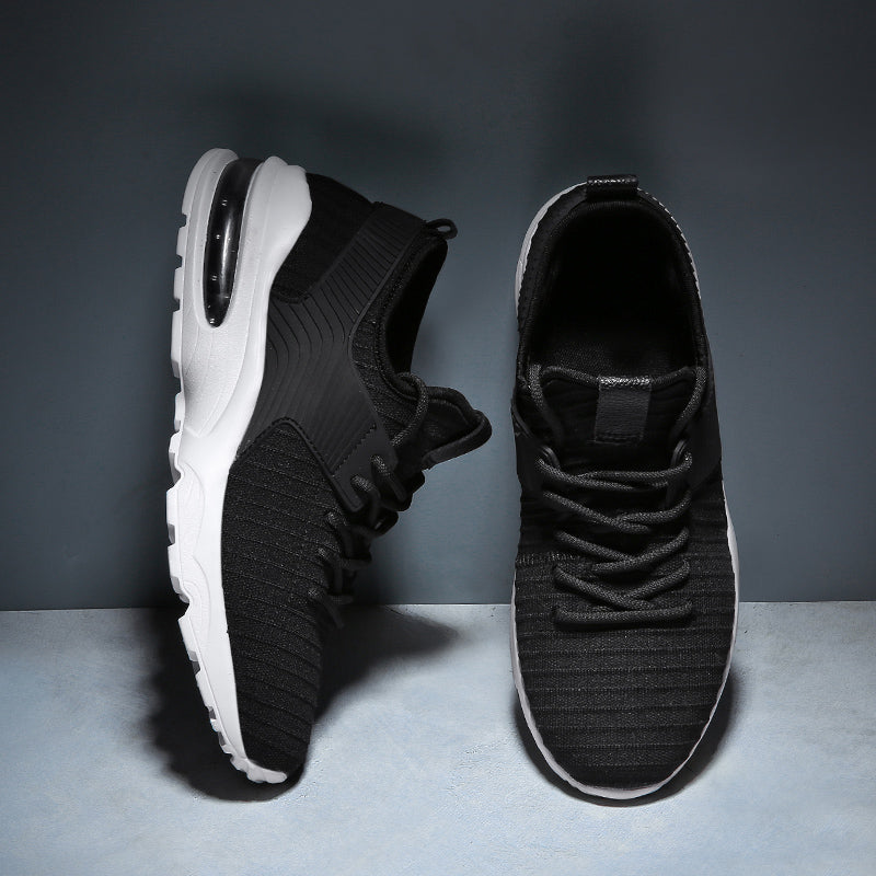 Men Breathable Mesh Vulcanized Fashion Trainers Sneakers – Verkadi