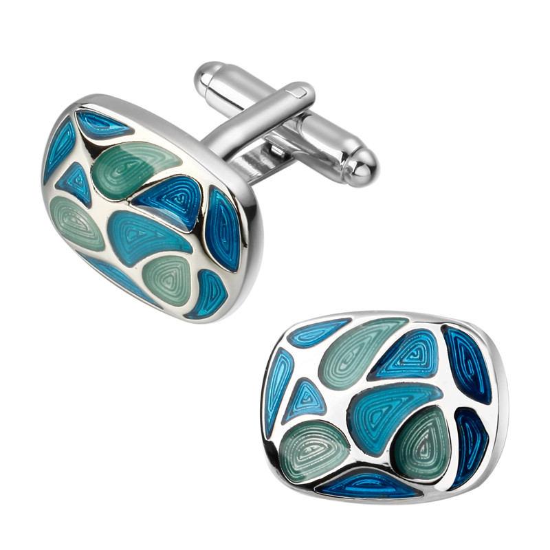 Vintage Designer Colorful Men Cuff Links – Verkadi