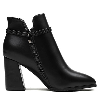Ankle Super Designer Thick Chunky Heels Boots – Verkadi